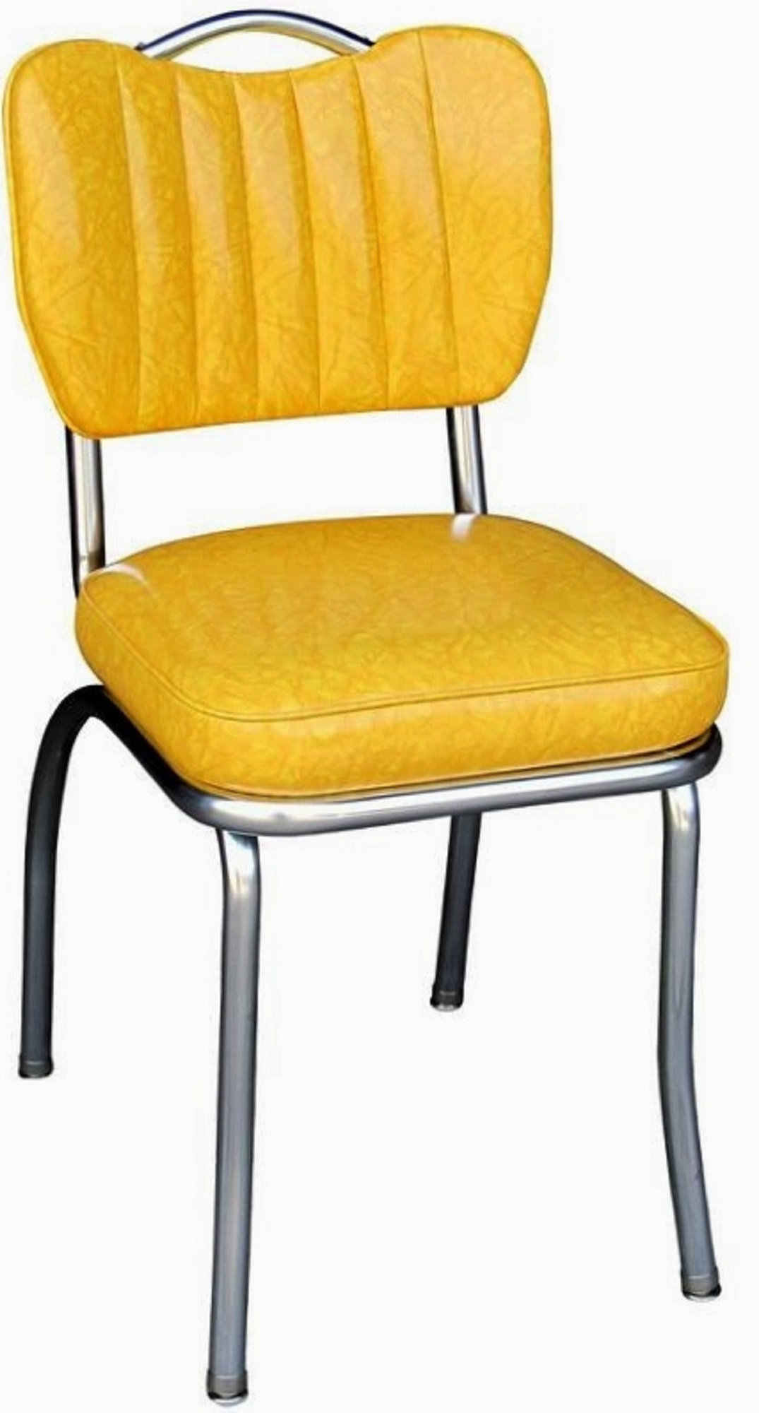 Richardson Seating Retro Home Upholstered Handle Back Dining Chair ...