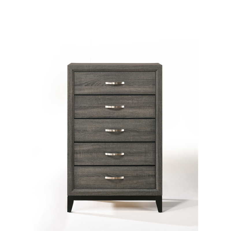 HLILish Valdemar Weathered Gray Finish Chest | Wayfair