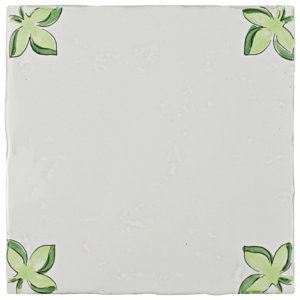 Merola Tile Novecento Paterna Series 5-1/8"x 5-1/8" Ceramic Decorative ...
