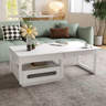 George Oliver 3 In 1 Deformed Coffee Tables With Storage Cabinet ...