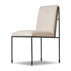 Four Hands Decker Dining Chair-Crypton Wayfarer Snow | Perigold