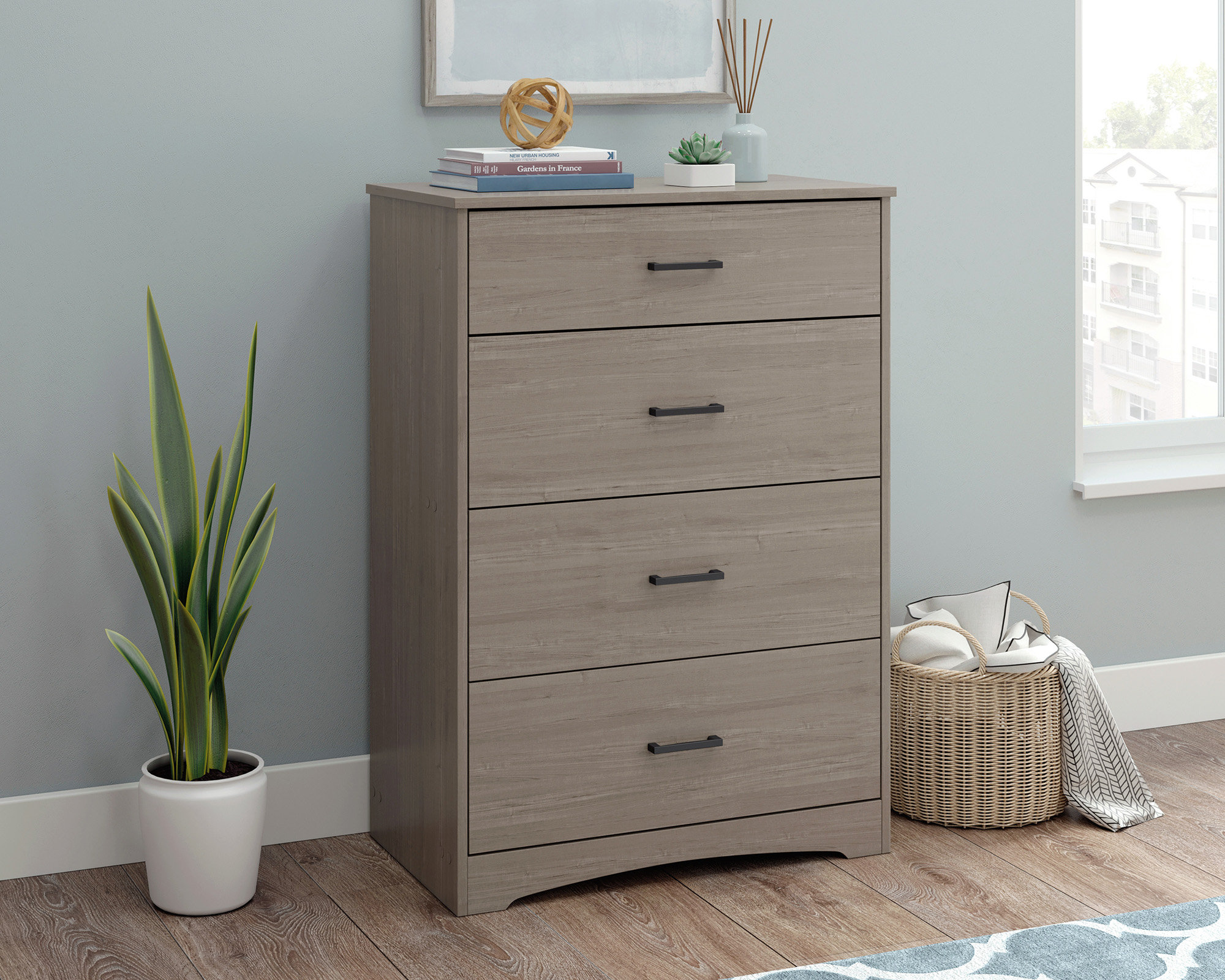 Ebern Designs Cadencia 4 Drawer Chest Cnc | Wayfair