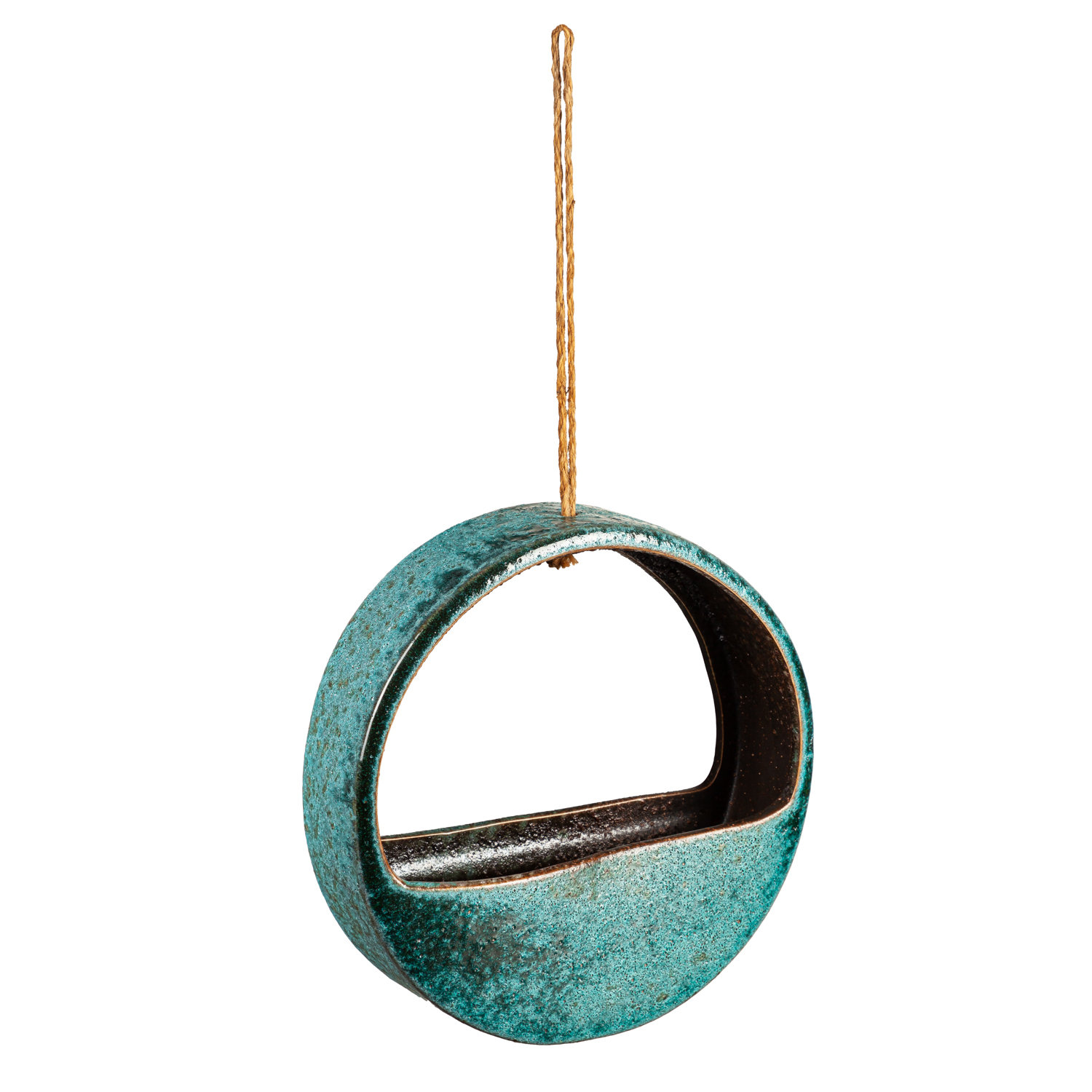 Gracie Oaks Shaunte Ceramic Hanging Planters, 2 Piece Collection ...