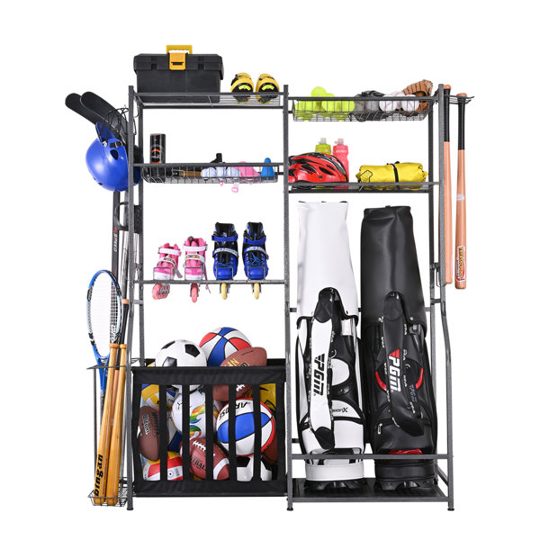 WFX Utility™ Steel Adjustable Multi-Use Sports Rack & Reviews | Wayfair