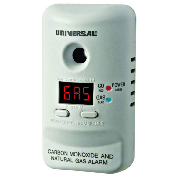 USI Wall Mounted Carbon Monoxide Detector | Wayfair