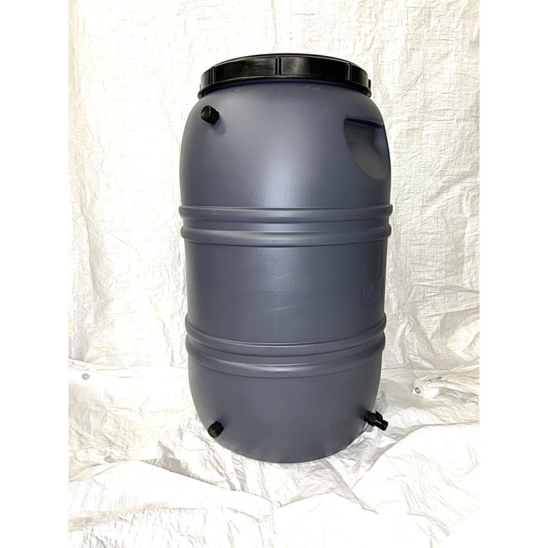 UpCycle Products 55 Gal. Weather Resistant Plastic Rain Barrel ...