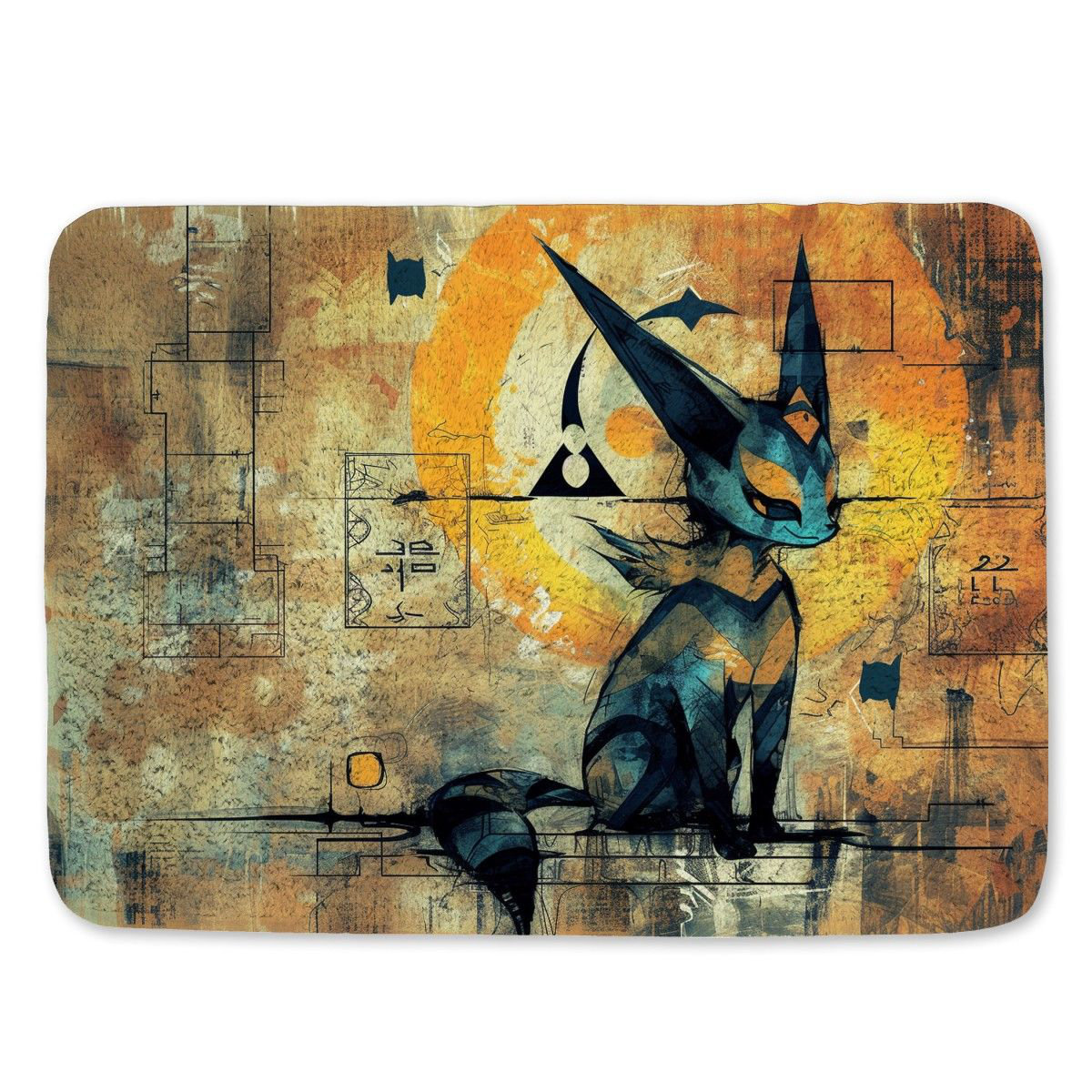 East Urban Home Anime Character Bath Mat Animation Bathroom Decor ...