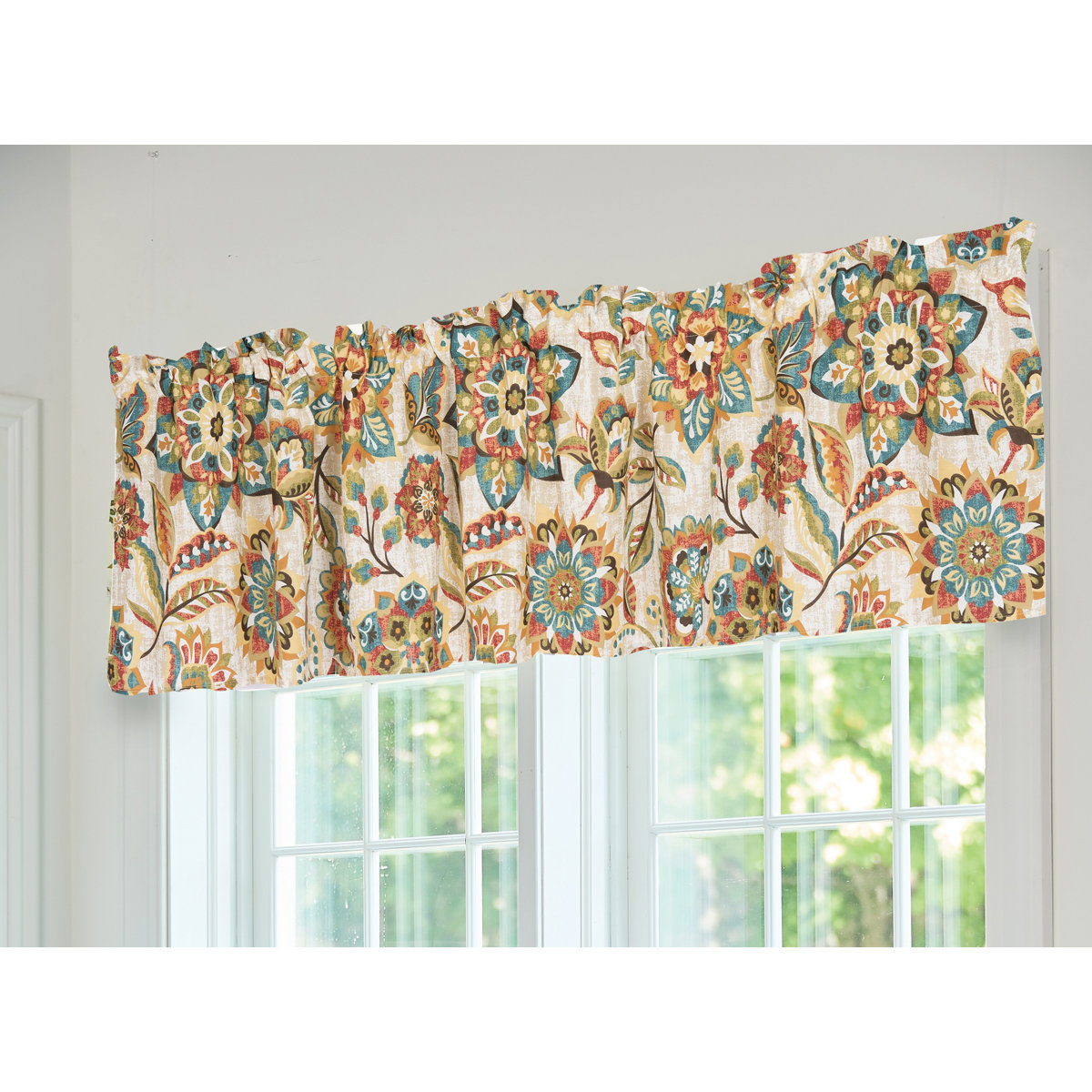 C&F Home Fiona Cotton Valance Window Treatment & Reviews | Wayfair