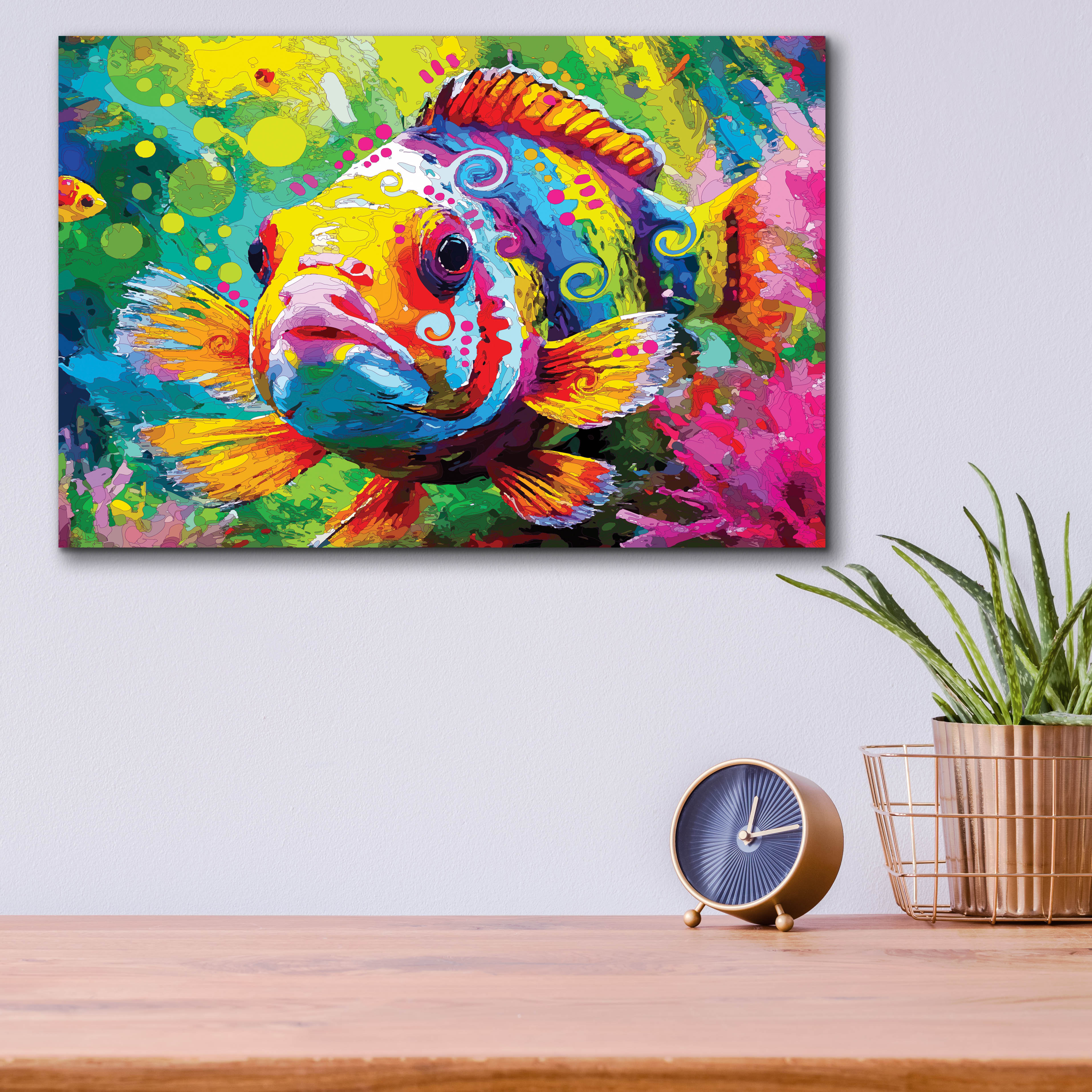 Highland Dunes " The Bubbly Clown Fish " by Dean Russo | Wayfair
