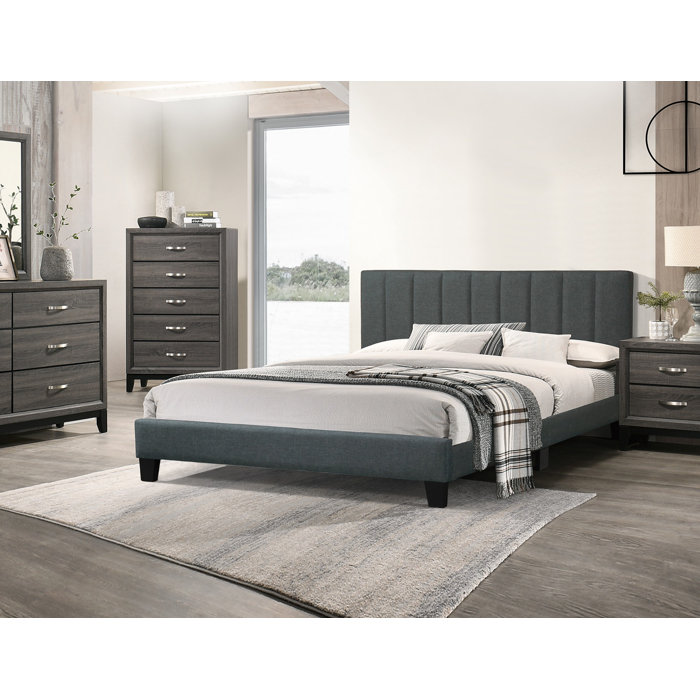 Latitude Run® Teviston Upholstered Platform Bed | Wayfair