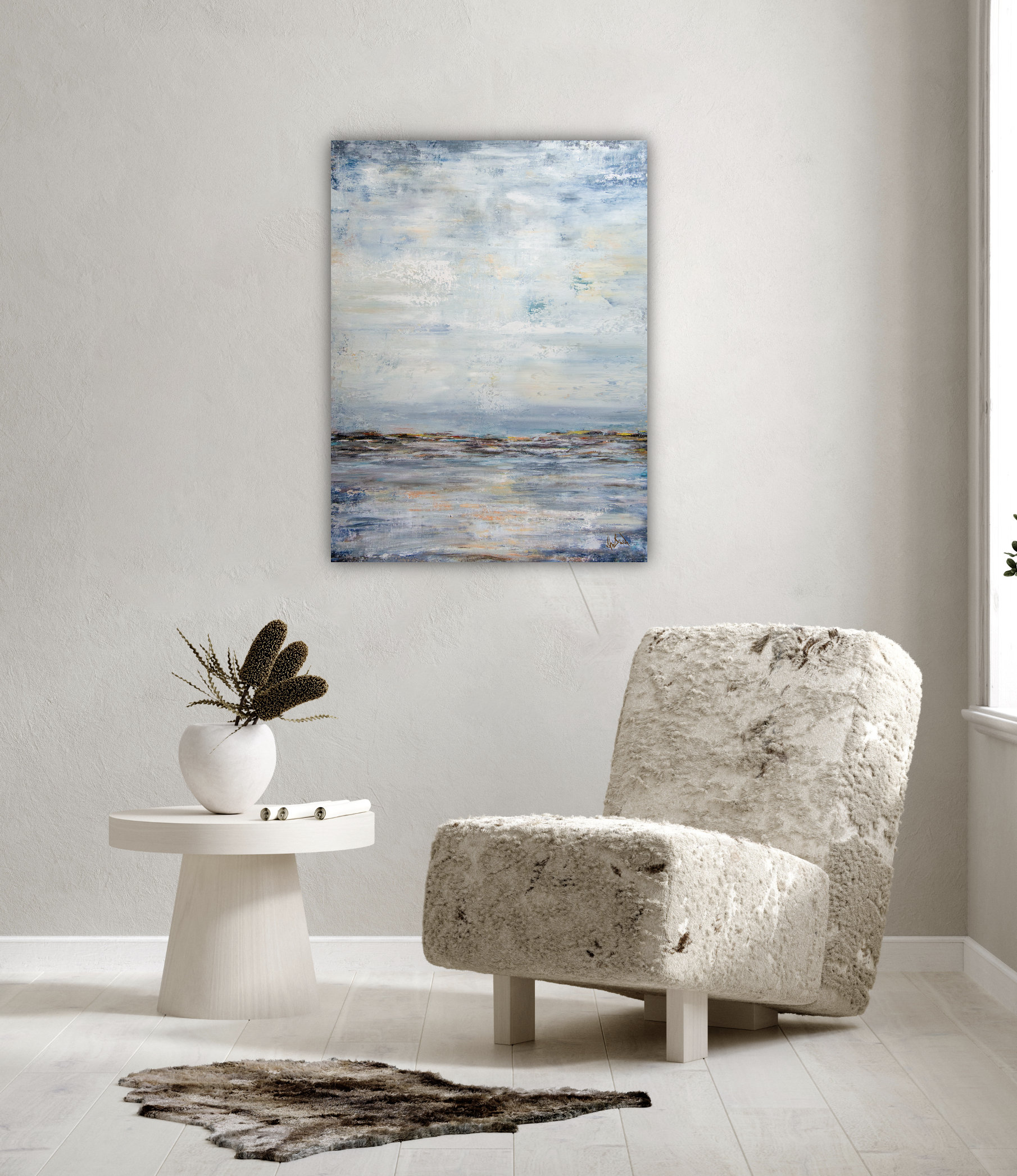 Brayden Studio® Seaside by John Beard - Artist Enhanced Canvas Print ...