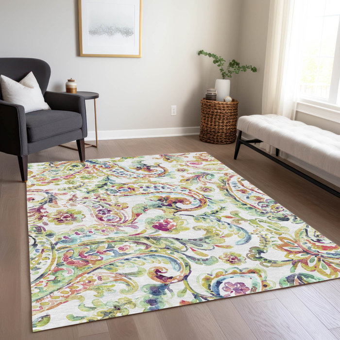 Langley Street Maldanado Paisley Rug | Wayfair