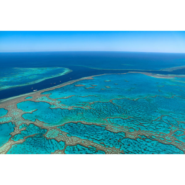 Highland Dunes The Great Barrier Reef - Wrapped Canvas Photograph | Wayfair