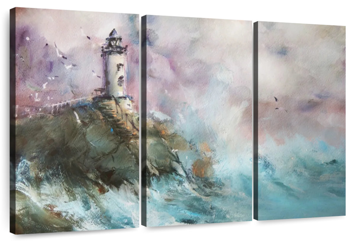 Breakwater Bay Aletra Cliffside Lighthouse | Wayfair
