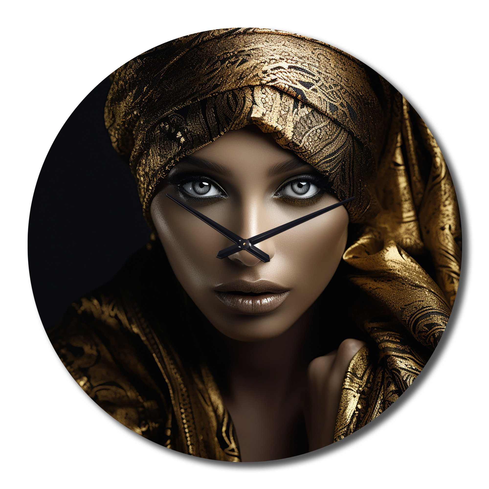 East Urban Home Gracious Gold Bohemian Goddess - Fashion Woman Wall ...