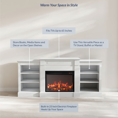 Winston Porter 65.93'' Media Console & Reviews | Wayfair