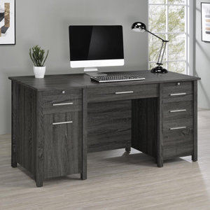 Latitude Run® Leelin Adjustable Computer Desk & Reviews | Wayfair
