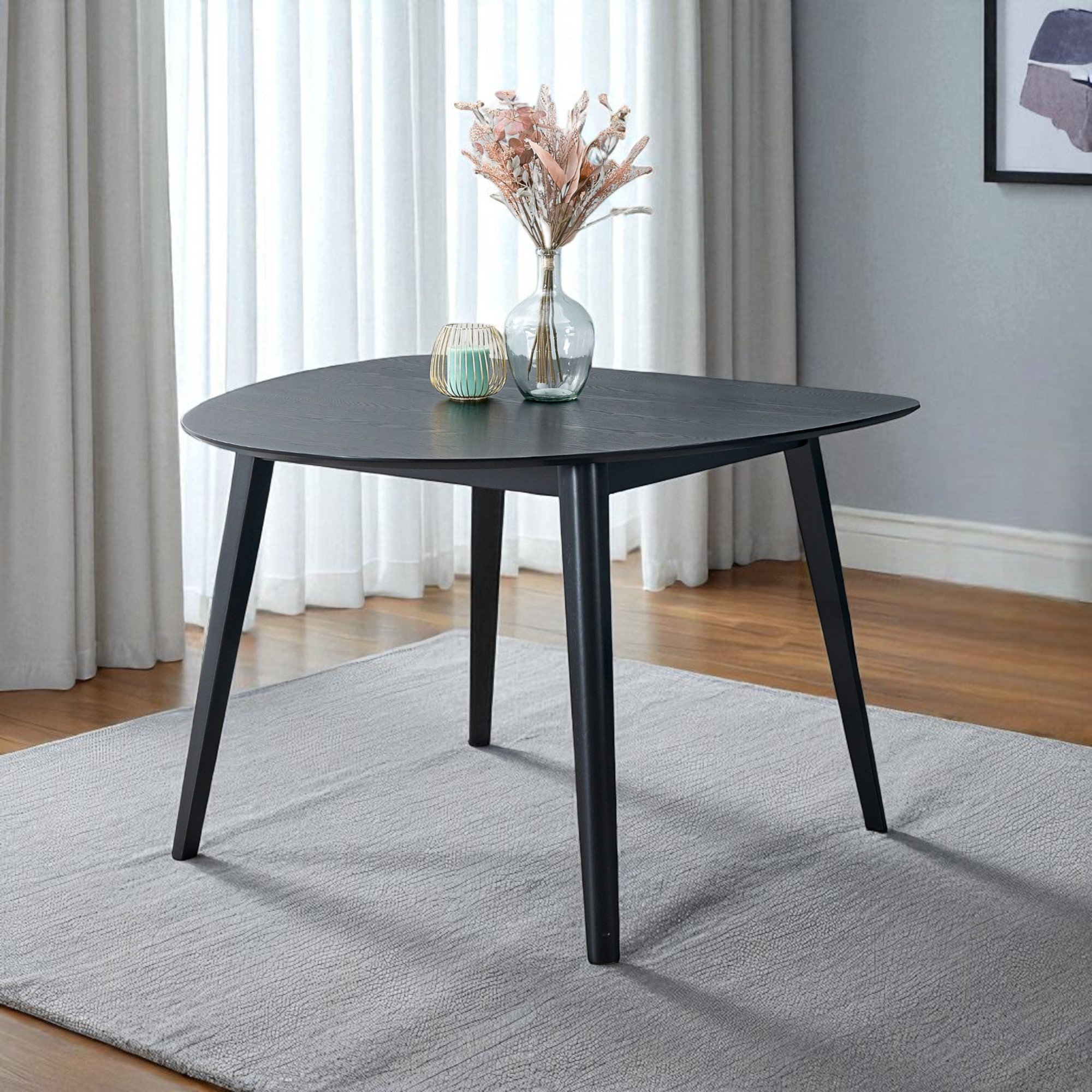 George Oliver Reno Rounded Square Dining Table, fixed tabletop, good ...