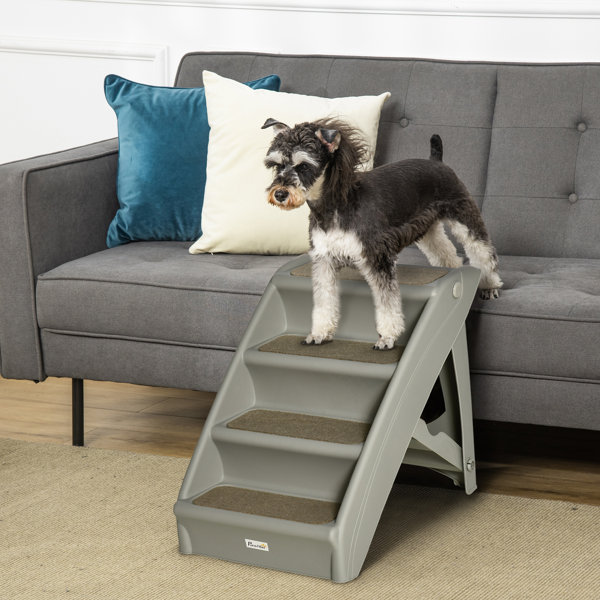 Pawhut Collapsible Stairs With 4 Steps & Reviews | Wayfair.co.uk
