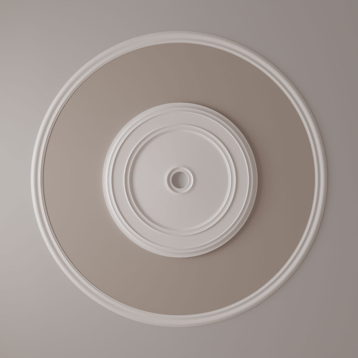 Ekena Millwork 77 1/4"OD x 71 7/8"ID x 3 1/8"W x 3/4"P Dylan Ceiling ...