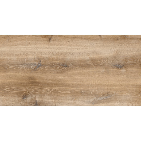 Mirrella 23.62" X 47.25" Porcelain Wood Look Singular Tile Wall & Floor ...