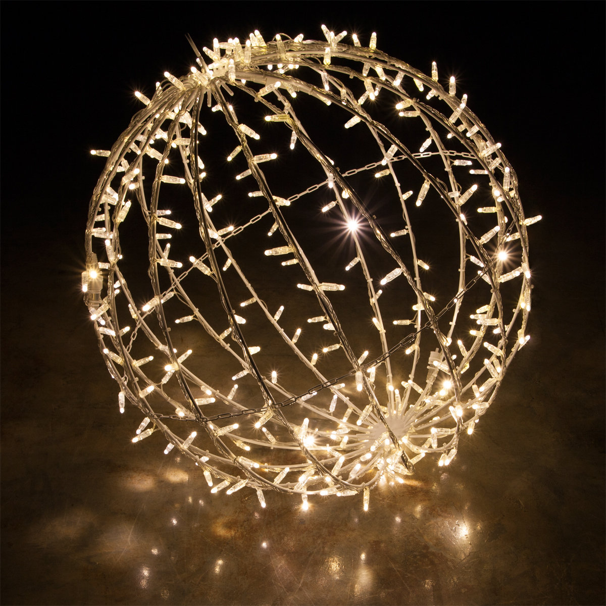 The Holiday Aisle® 30" LED Mega Sphere String Light | Wayfair