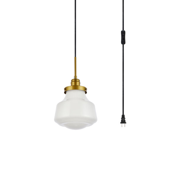 George Oliver Ancheta 1 - Light Single Pendant & Reviews | Wayfair