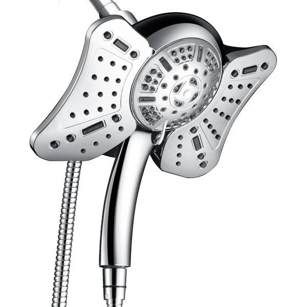 Toledo Bath & Kitchen Shower Head With Hand-Held Spray Combination: 2 ...