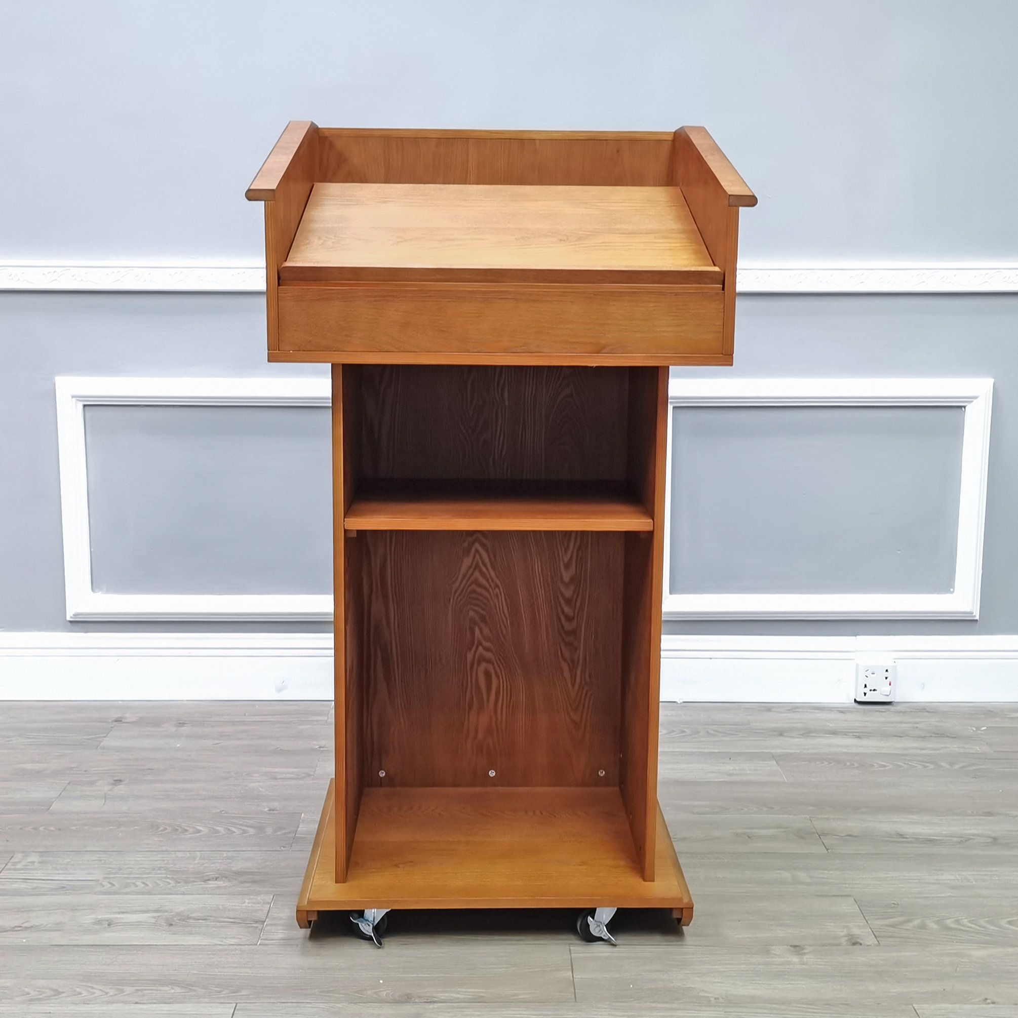 Fixturedisplays® Assembled 26.5X22.2X48" Deluxe Podium Official State ...