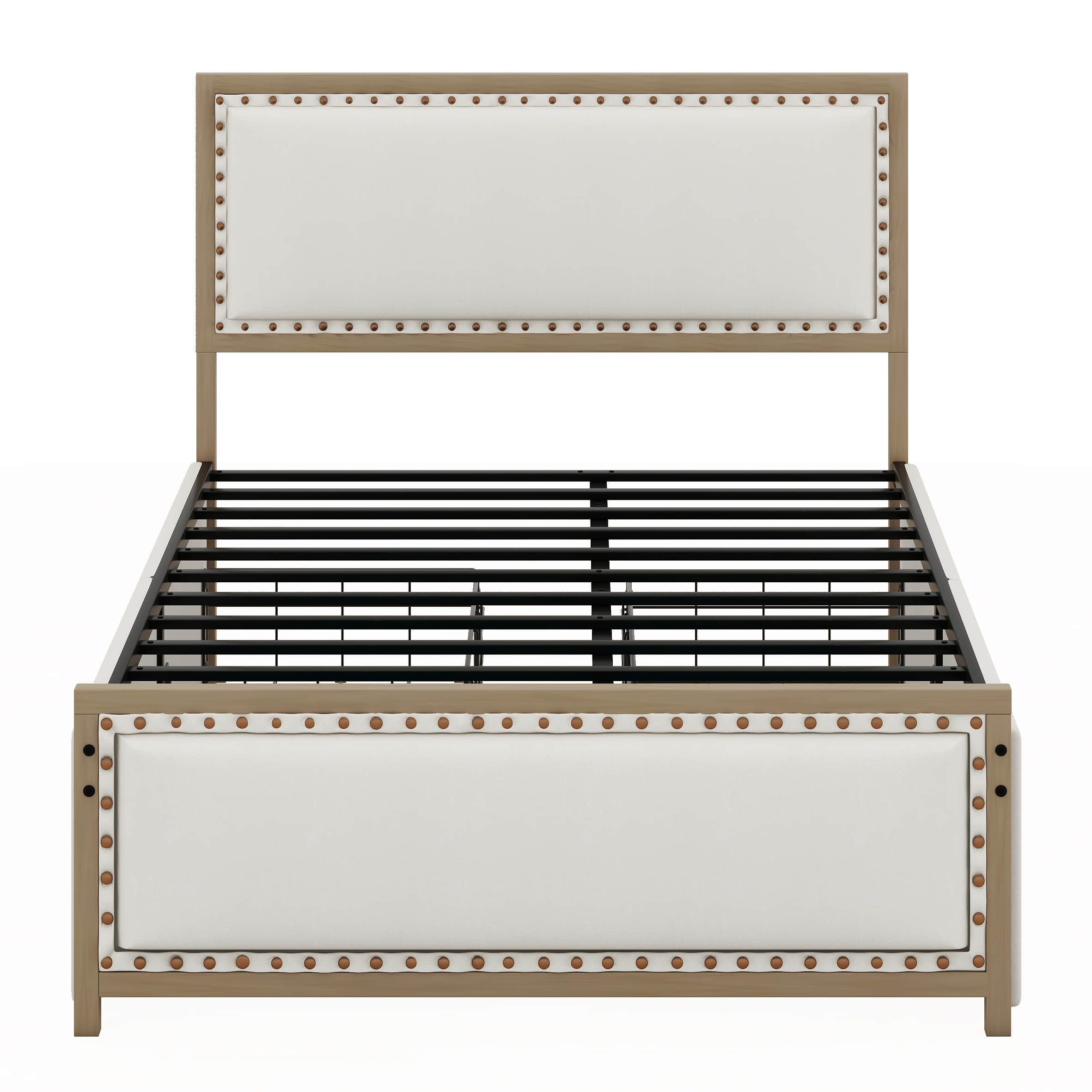 Red Barrel Studio® Kymisha Full Size Upholstered Platform Bed with ...