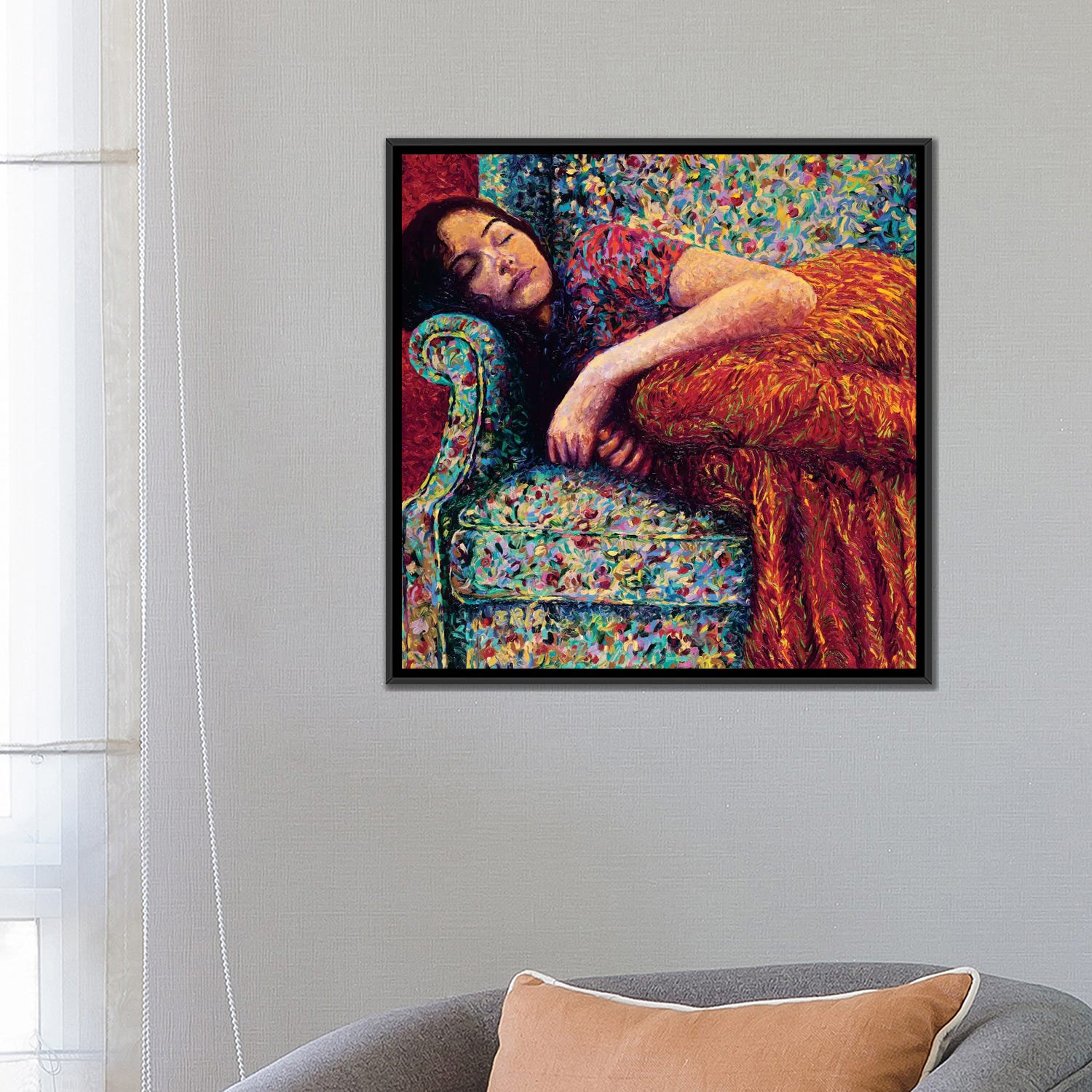 Red Barrel Studio® Iris Scott - Sleep Lee Painting Print on Wrapped ...