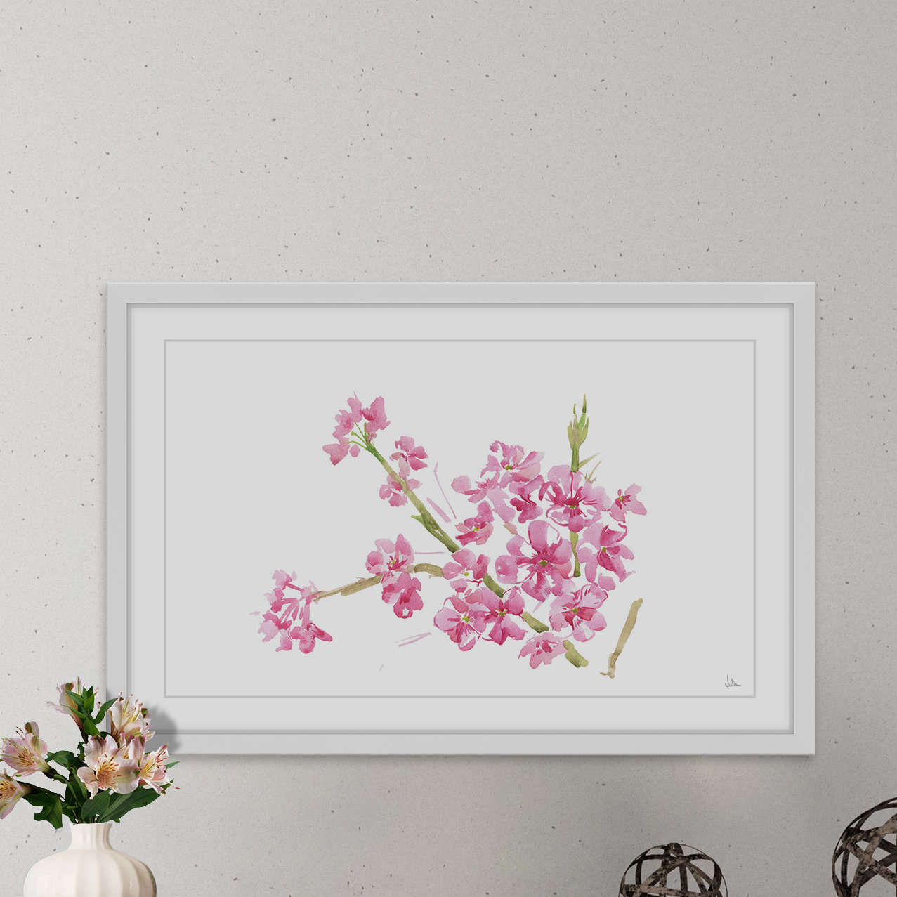 Ophelia & Co. Ethereal Pink - Picture Frame Print | Wayfair