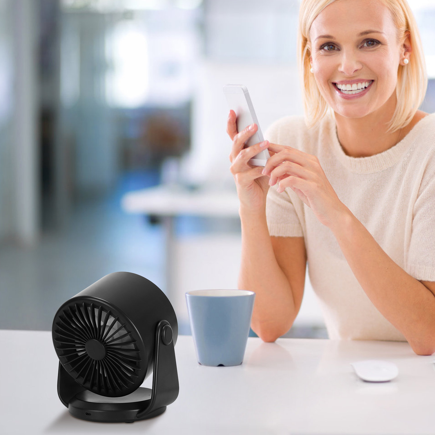 iMounTEK 100 Speeds Desk Fan | Wayfair