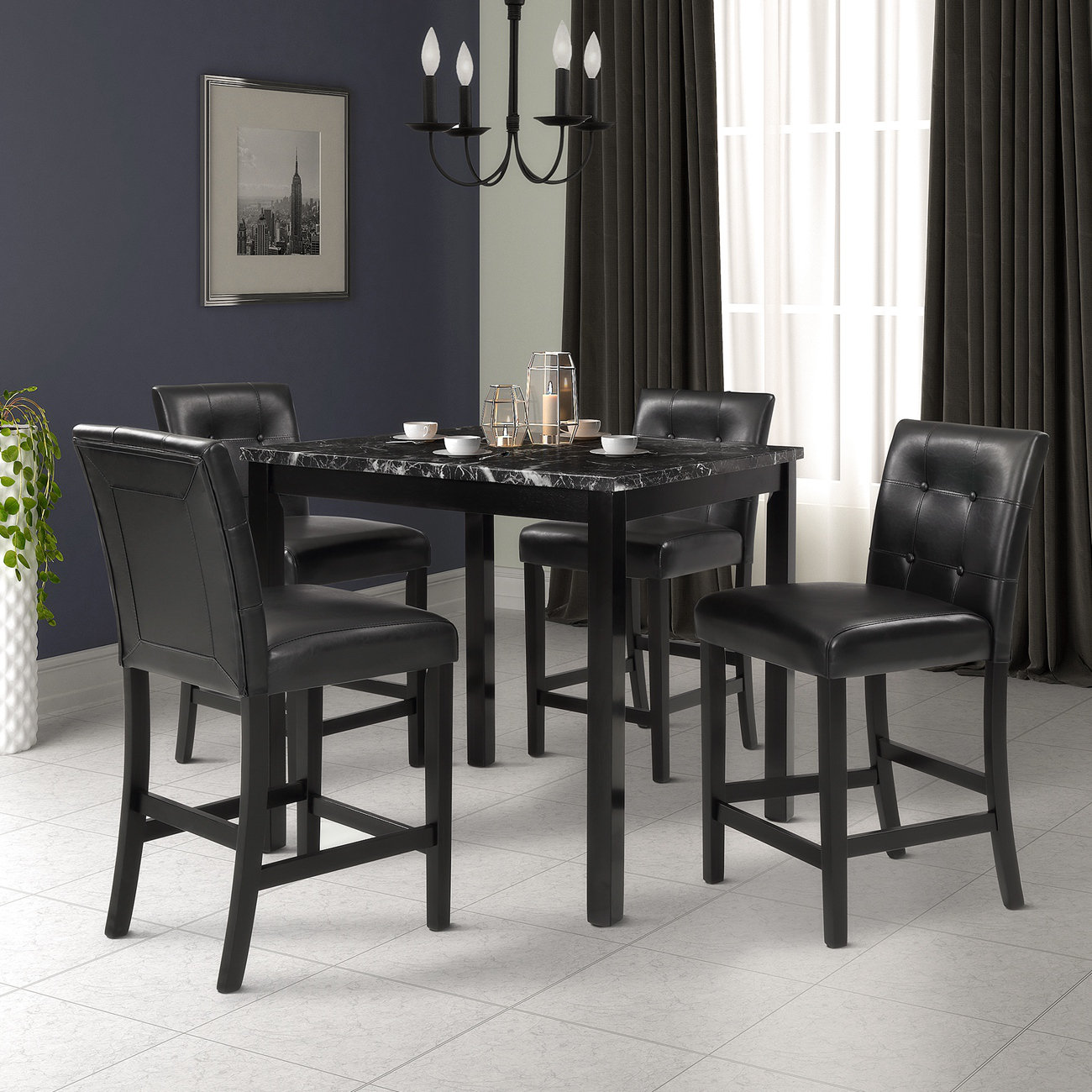 Red Barrel Studio Dining Table Set Dining Room Set Dining Set Kitchen ...