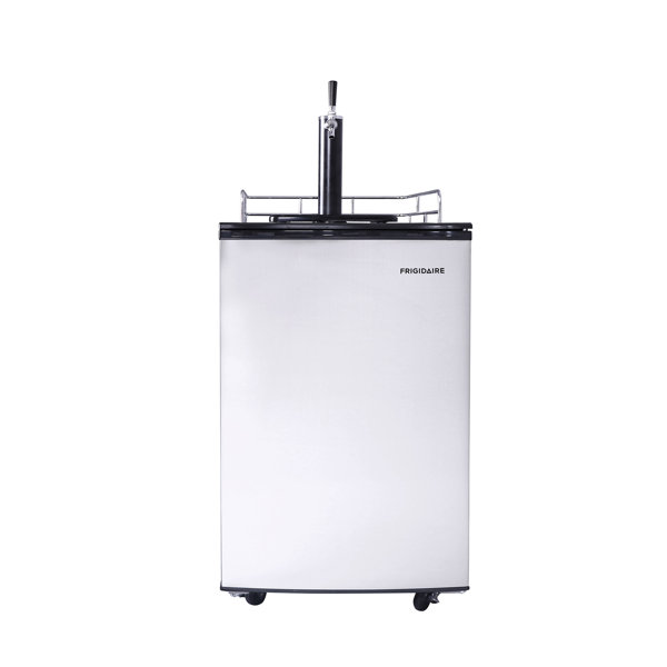FRIGIDAIRE 6.1 Cu Ft Stainless Steel Kegerator Beer Bar, Standard | Wayfair