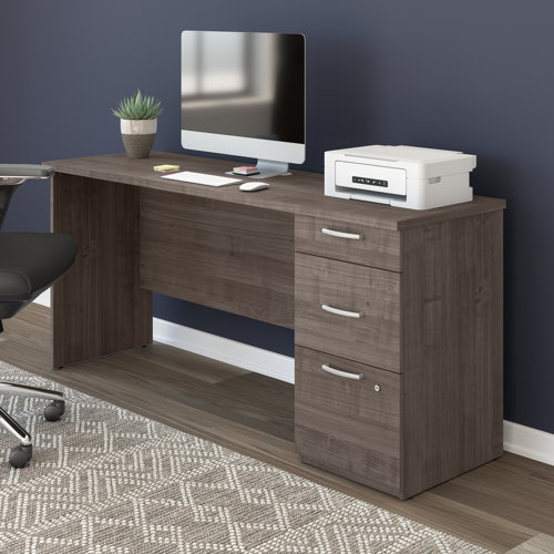 Wade Logan® Armonta Computer Desk with Drawers | Wayfair