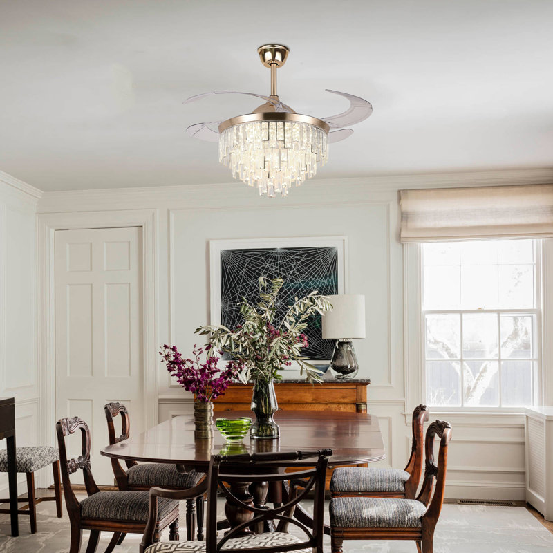 Mercer41 Shorif 42'' Ceiling Fan with LED Lights | Wayfair