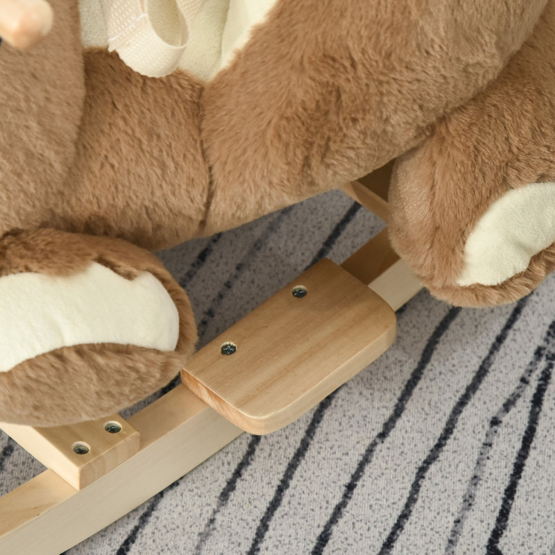 Qaba Kids Ride-On Toy Bear Rocker & Reviews | Wayfair