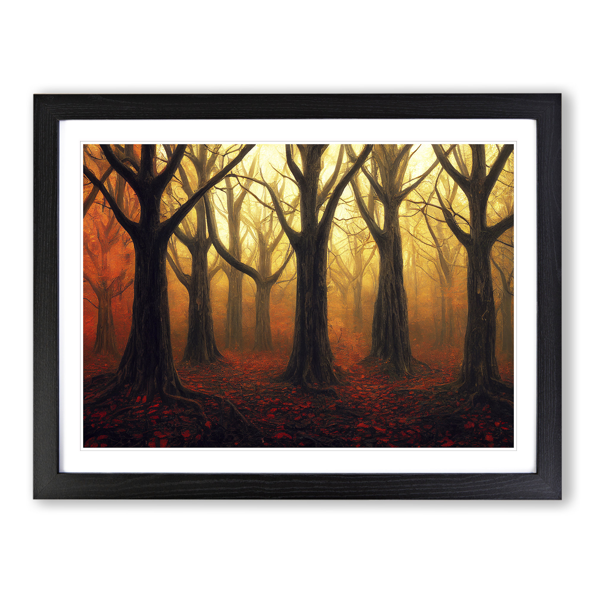 Alpen Home Iconic Autumn Forest - Picture Frame Graphic Art | Wayfair.co.uk