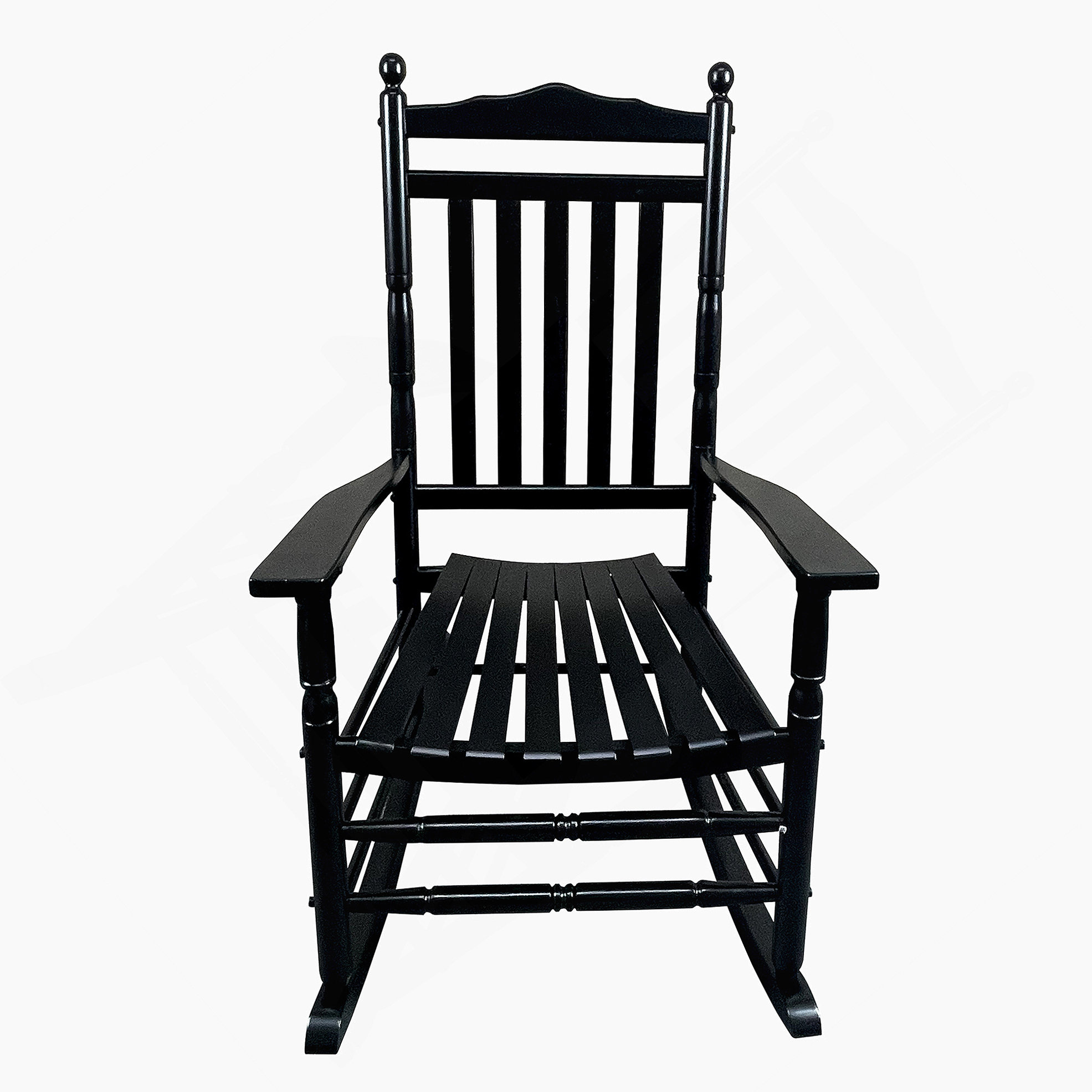 Charlton Home® Balcony Porch Adult Rocking Chair | Wayfair