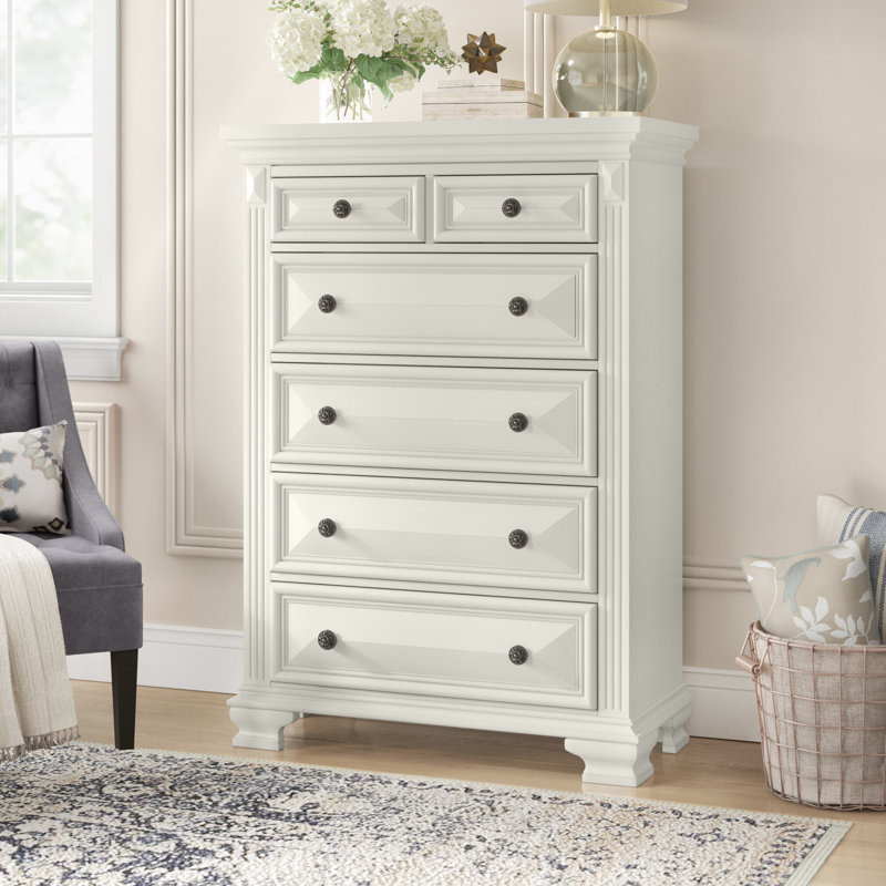 Lark Manor Alauna 6 Drawer Chest & Reviews | Wayfair