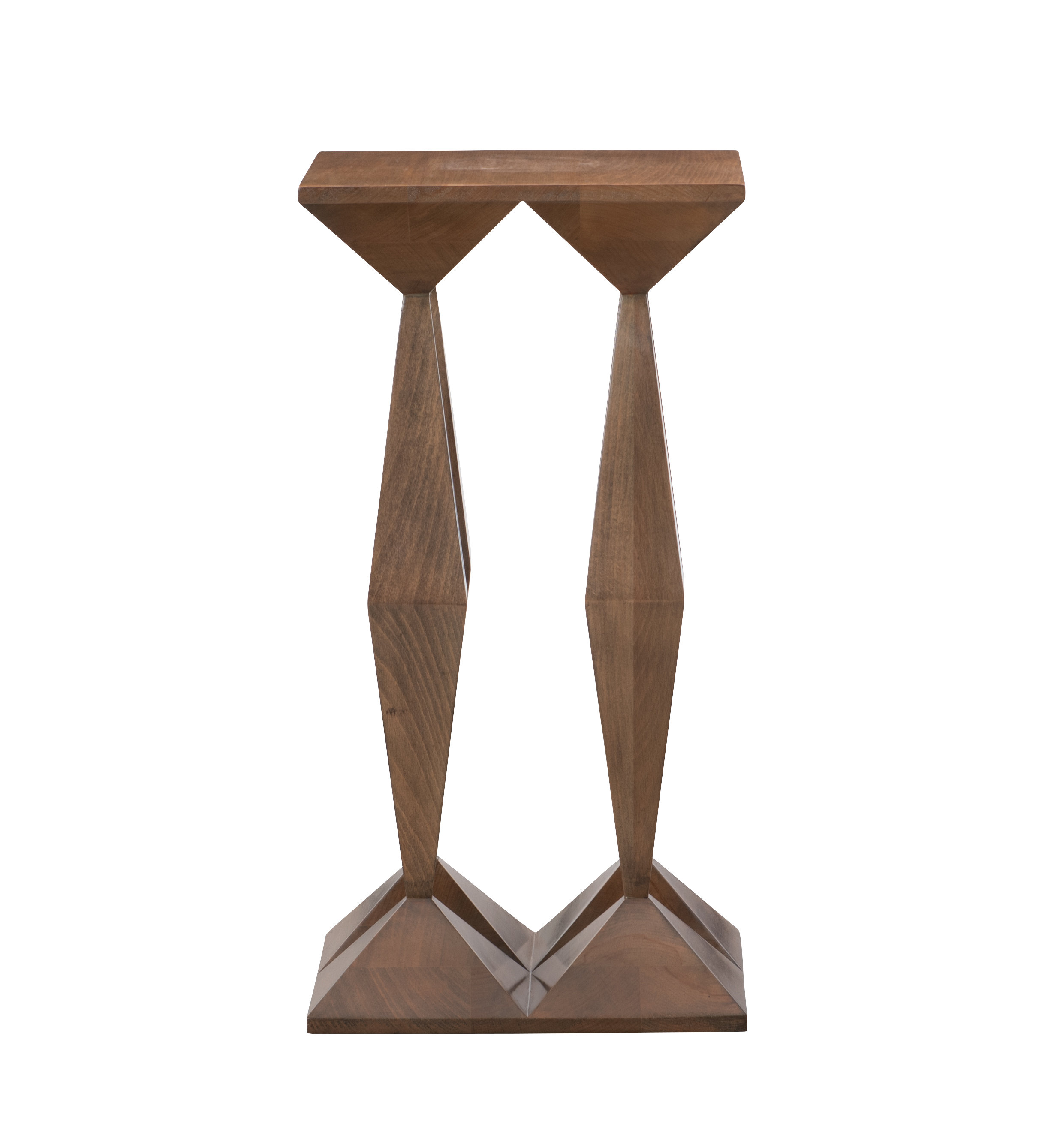 Maitland-Smith Aruba Solid Wood Abstract End Table | Wayfair
