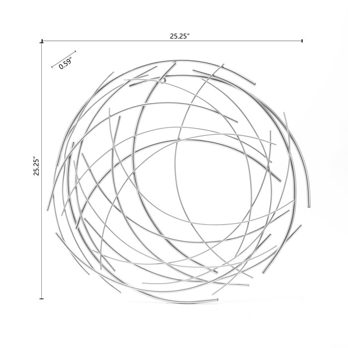 Mercury Row® Sticks Round Wall Décor & Reviews | Wayfair
