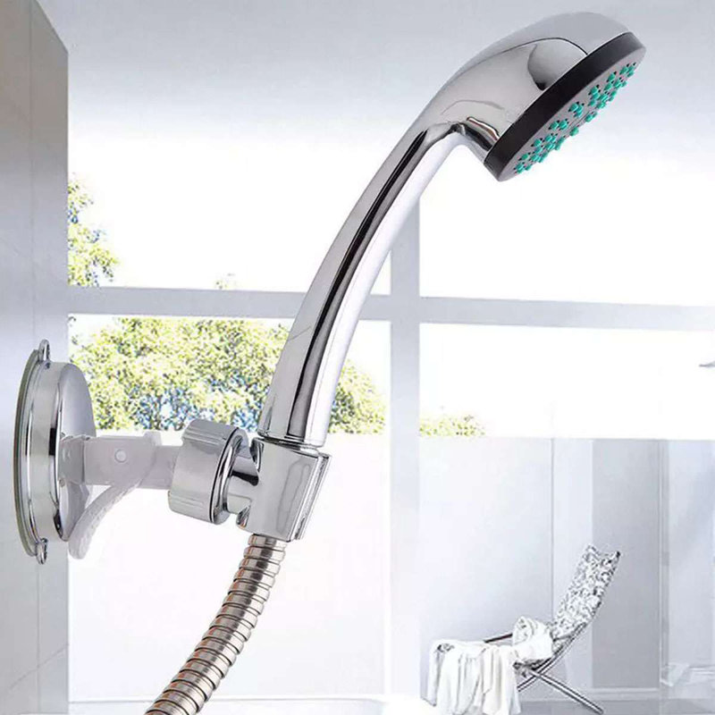 Gustave Adjustable Shower Head Holder Bathroom Removable Suction Cup ...
