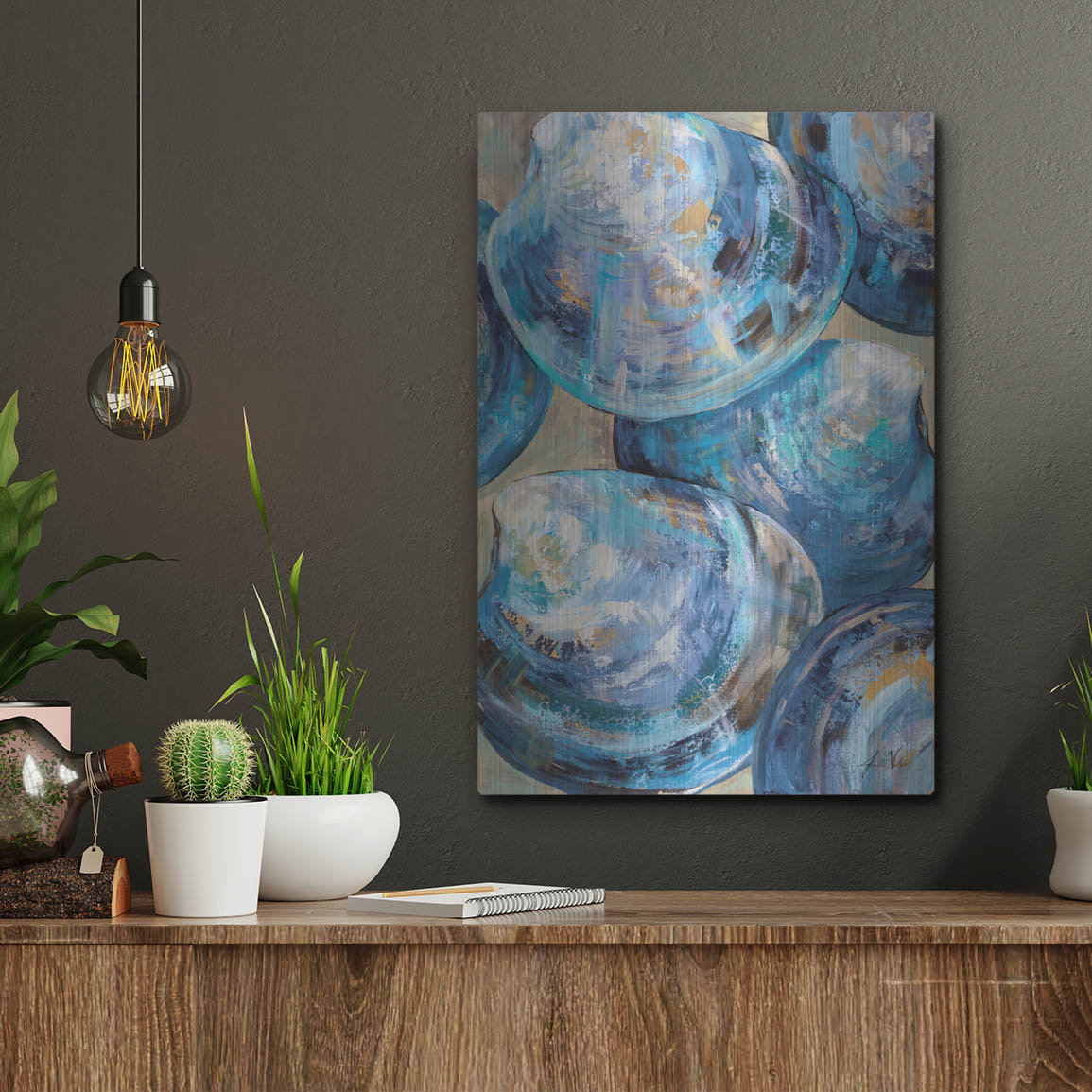 Rosecliff Heights 'Beyond Blue Shells Light' by Jeanette Vertentes ...