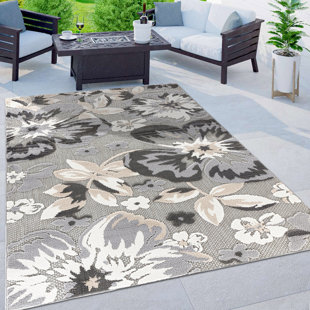 White Outdoor Rugs You'll Love | Wayfair