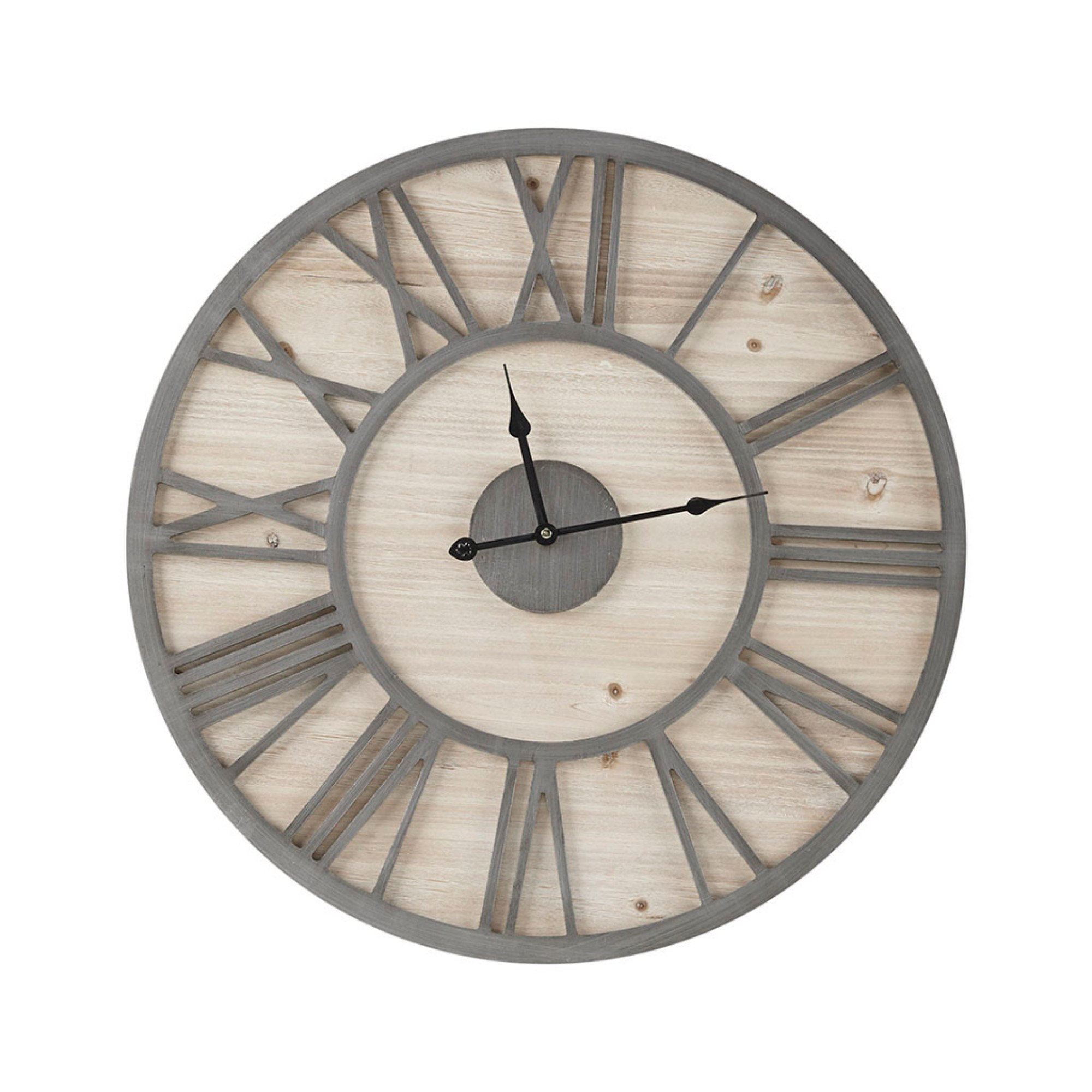 Gracie Oaks 24" Round Wall Clock | Wayfair