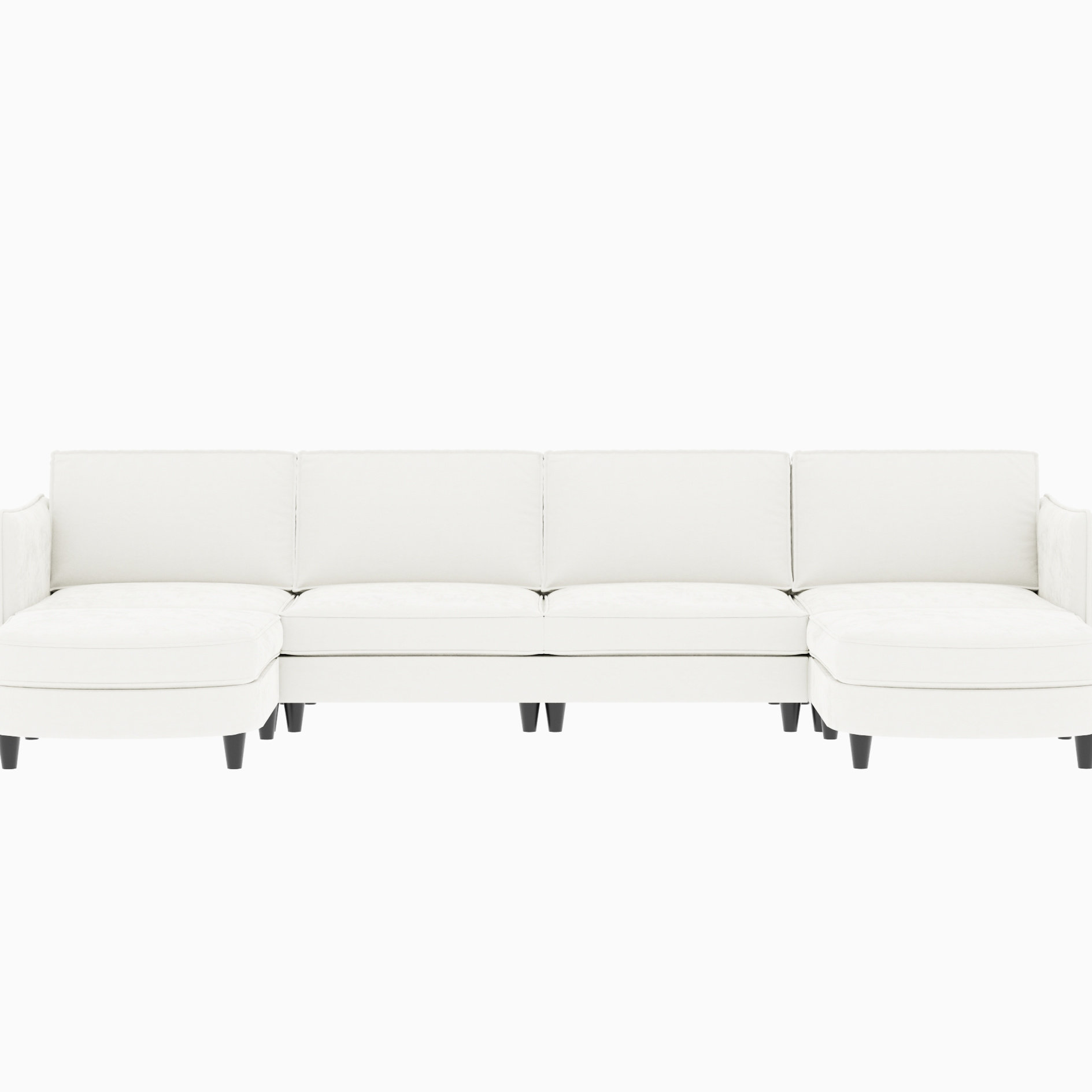 Latitude Run® Large 6 Seater U-shaped With Movable , Arm Pockets ...