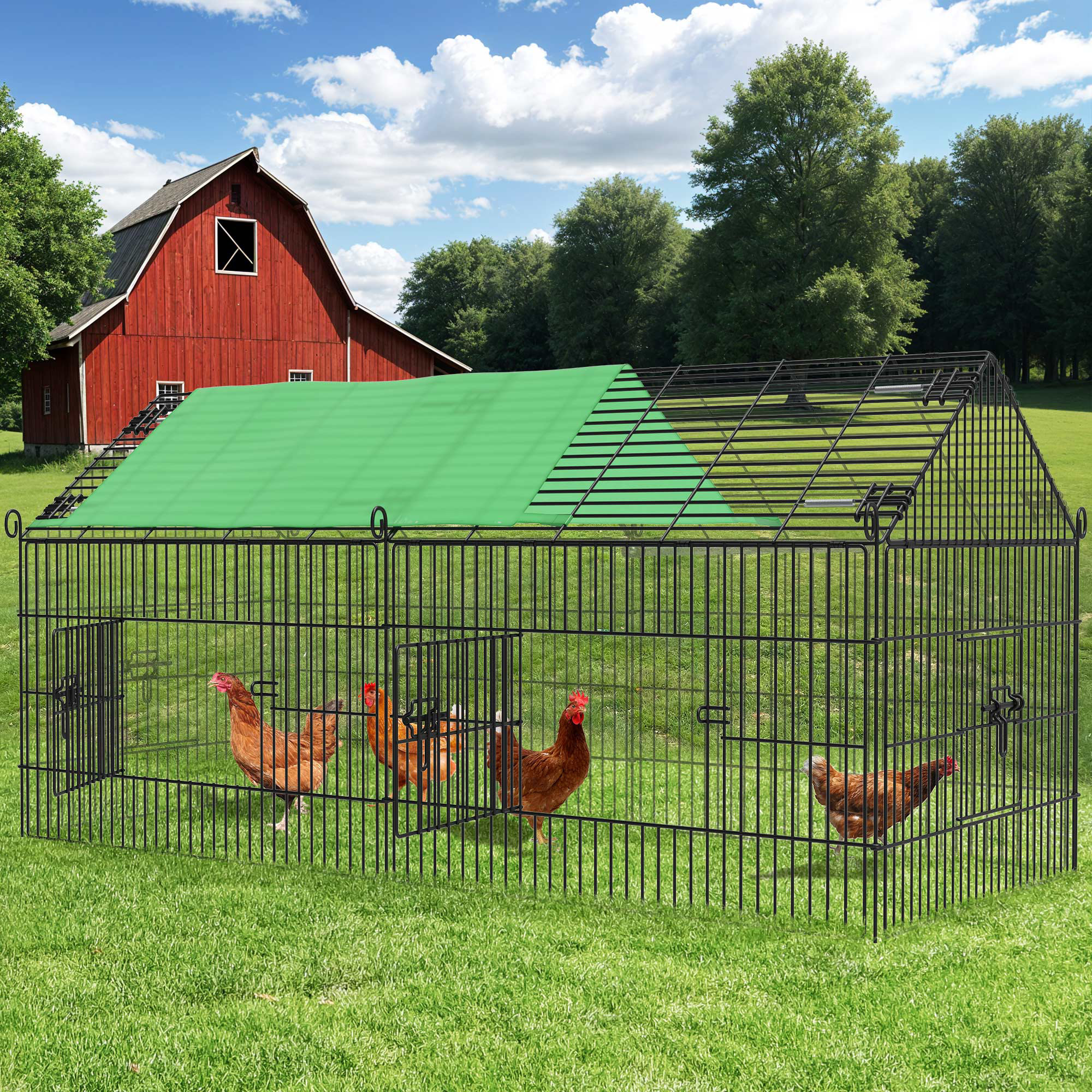 Tucker Murphy Pet™ Fein 14.3 Square Feet Chicken Coop For Up To 5 ...