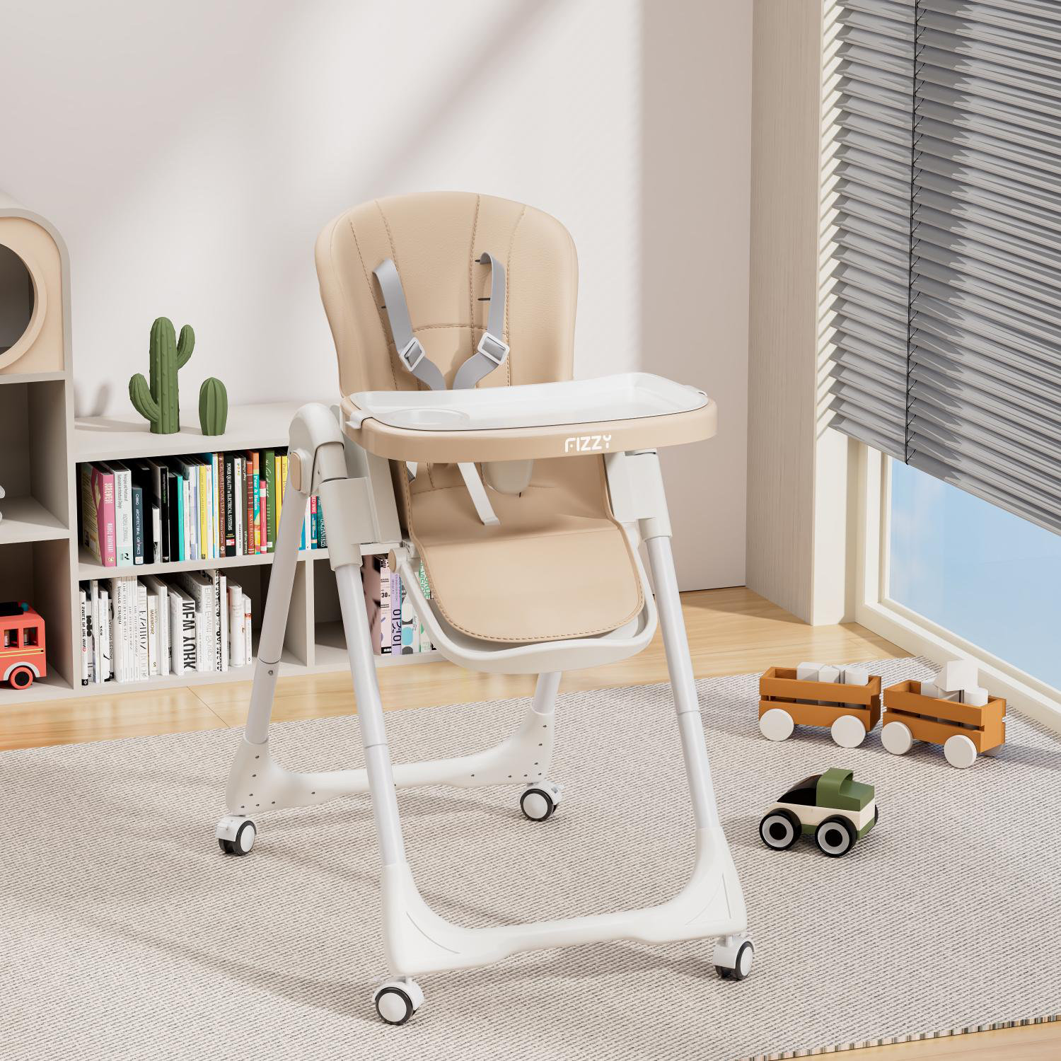 Fizzy Feeding Chair with Wheels - Wayfair Canada